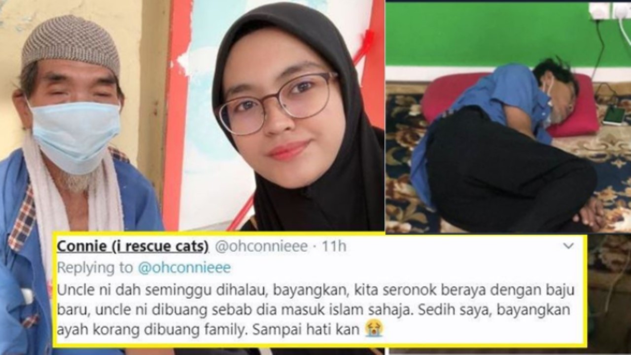 Sayu, pakcik tua dih4lau oleh keluarga kerana memeluk Islam, hanya mmpu ...