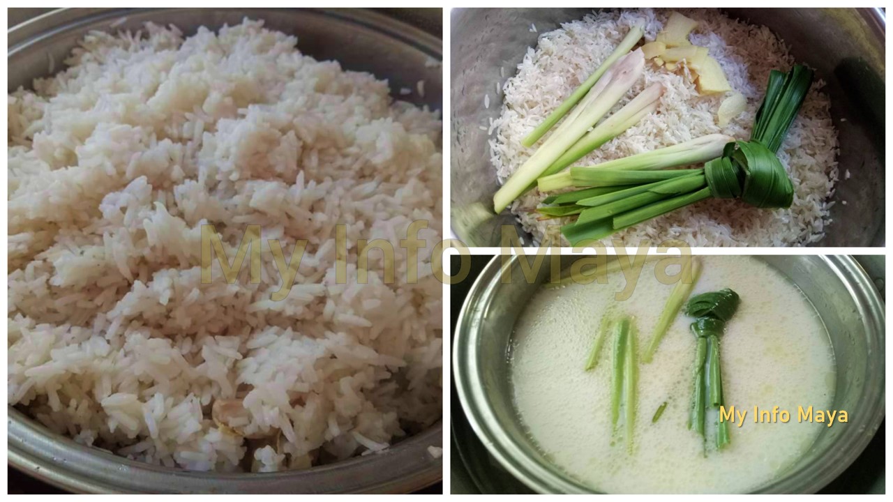 Masak Nasi Lemak Selalu Lembik Mentah Ikut Cara Ini Supaya Tak Berkerak ...