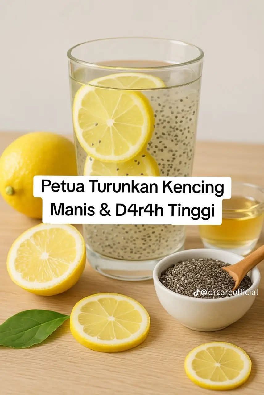 Petua Air Suam, Chia Seed dan Lemon Untuk Kesegaran & Penghadaman - My ...